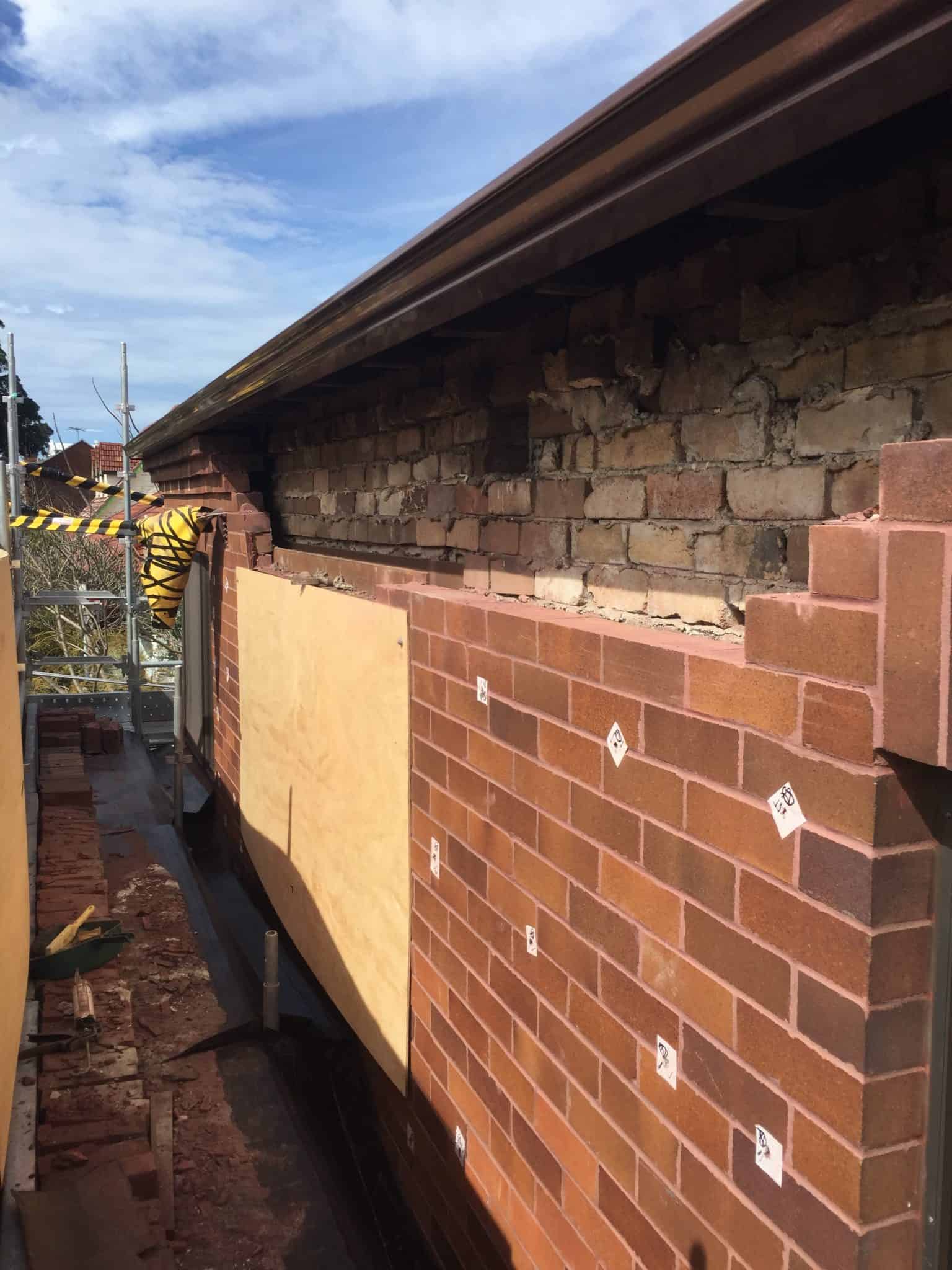 Cavity Brick Walls Repaired - Helitec