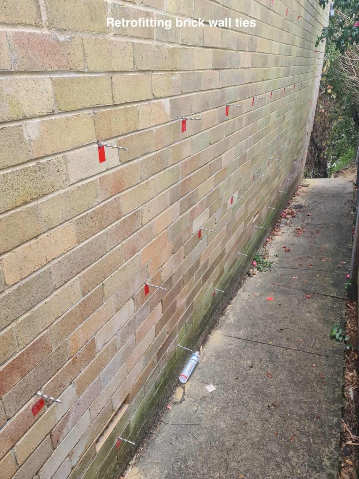 Bowing Brick Walls | Helitec Structural Services