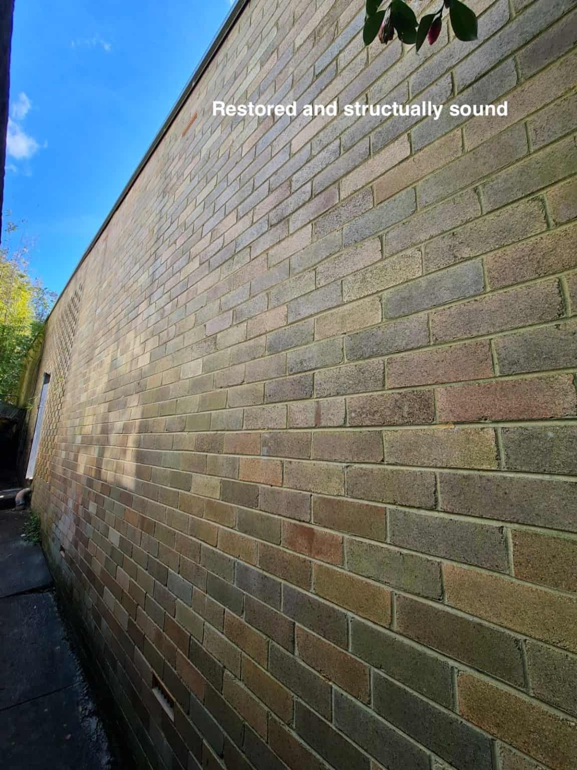 Bowing Brick Walls | Helitec Structural Services