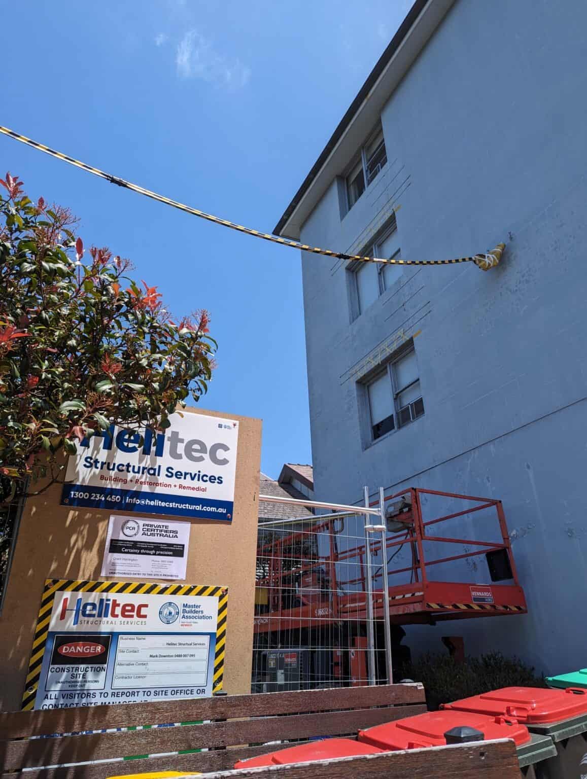 Helibeam: The Solution for Missing Lintels on class 2 building - Helitec
